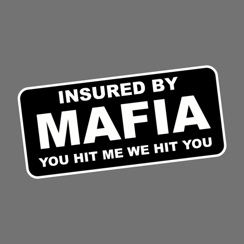 Mafia Sticker - Unique Vinyl Decal for Fans of Mafia Culture – monomart.pk