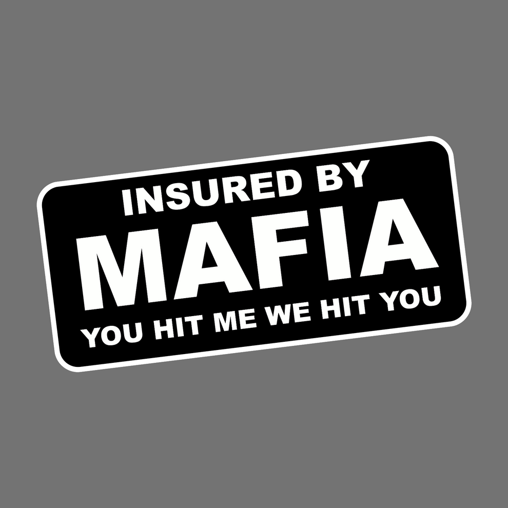 Mafia Sticker - Unique Vinyl Decal for Fans of Mafia Culture – monomart.pk