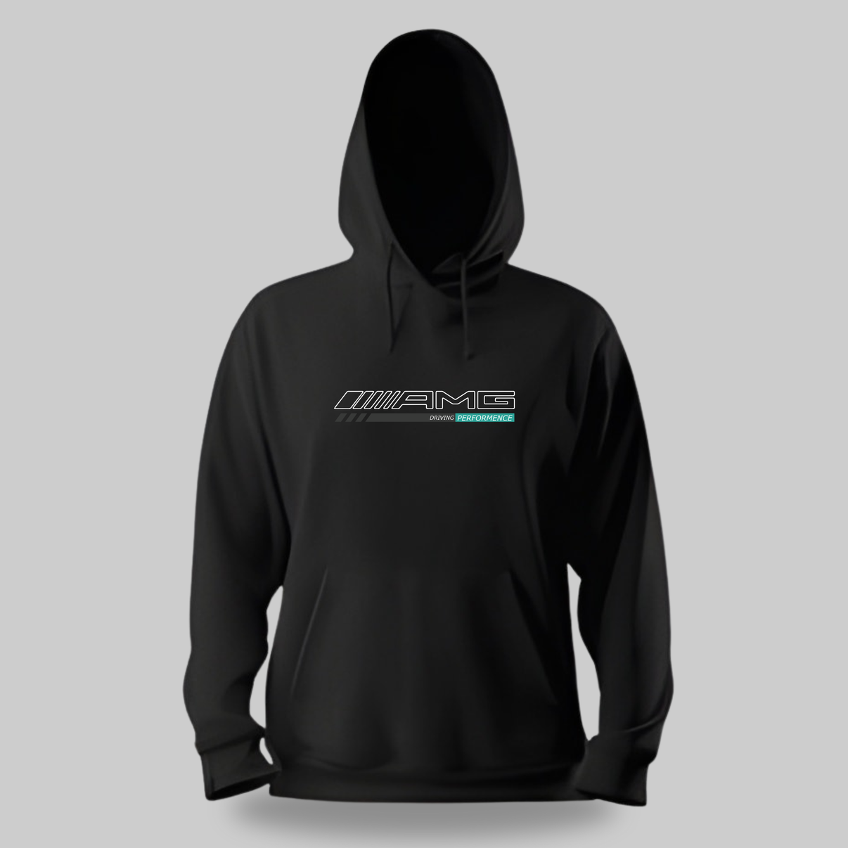 AMG DRIVING Black Hoodie - Monomart.pk - – monomart.pk